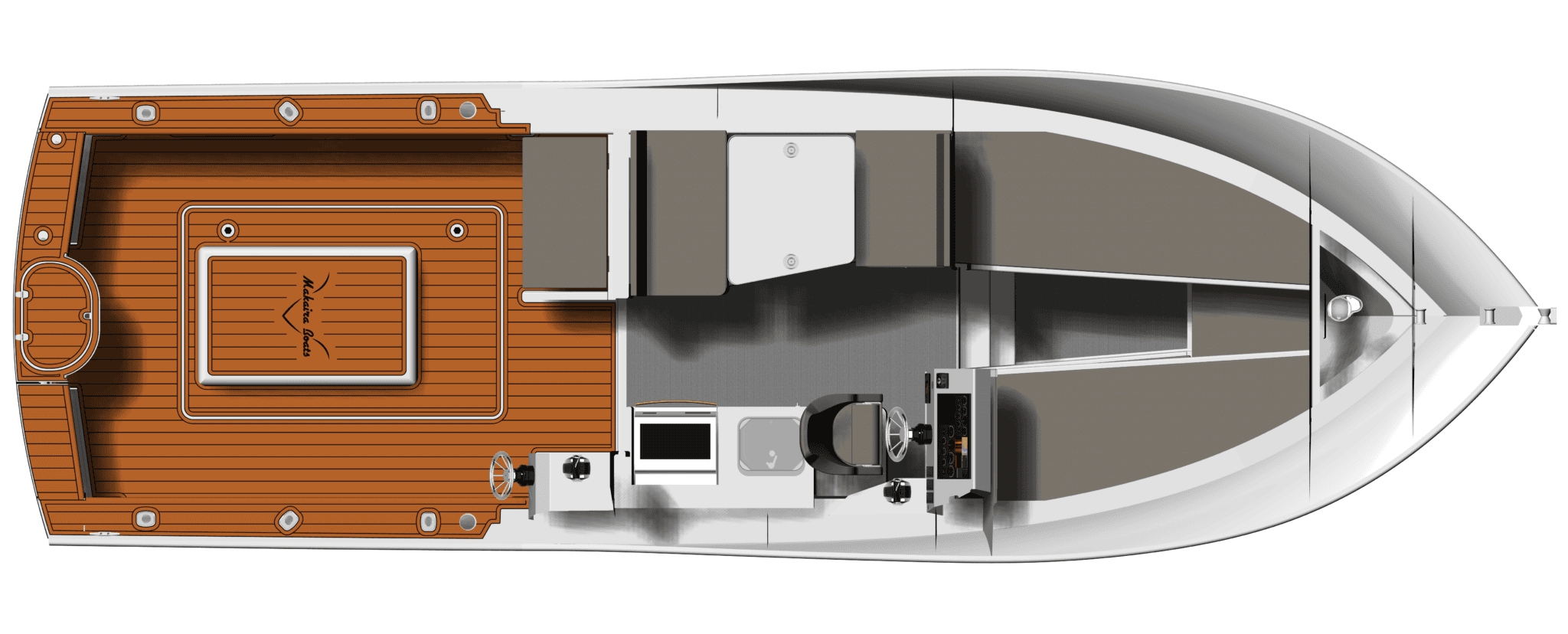 Gen3 30 Inboard - Makaira Boats